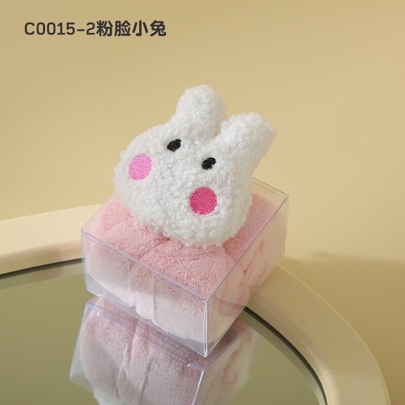 Сувенирное полотенце, креативное ручное полотенце, полотенце с мультяшными животными, детское квадратное полотенце, тюльпан, маленькое полотенце, подарочная коробка, плюшевая игрушка