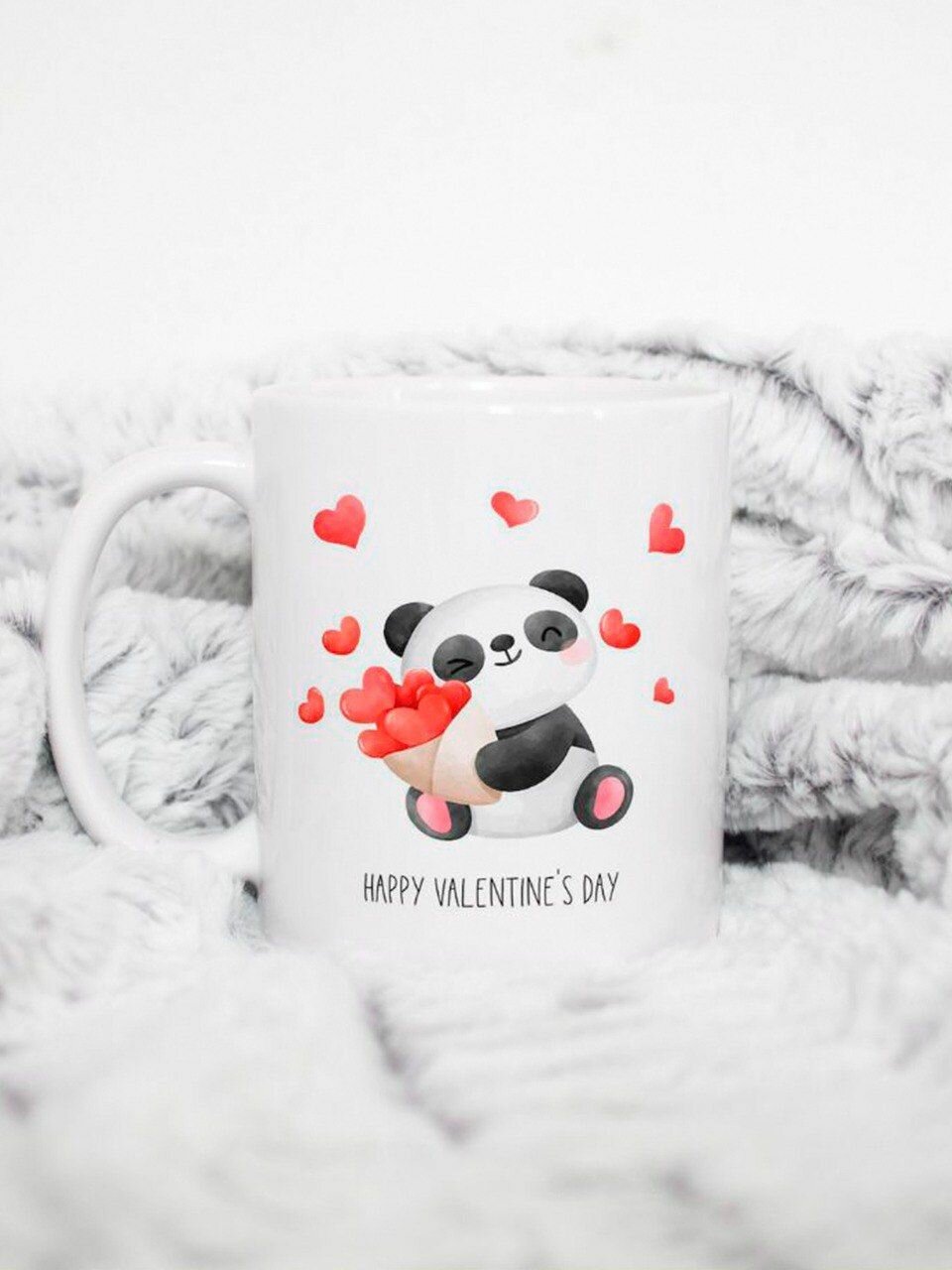 Кружка День всех влюблённых "Панда" 4