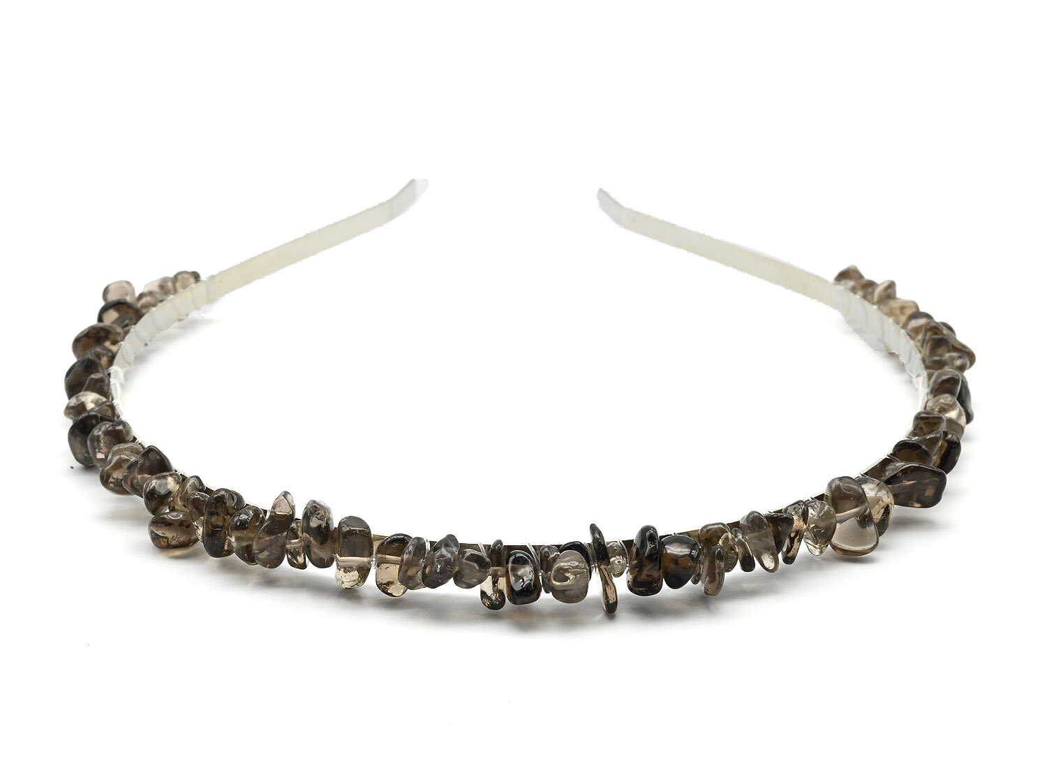 Ободок на голову женский с раухтопазом