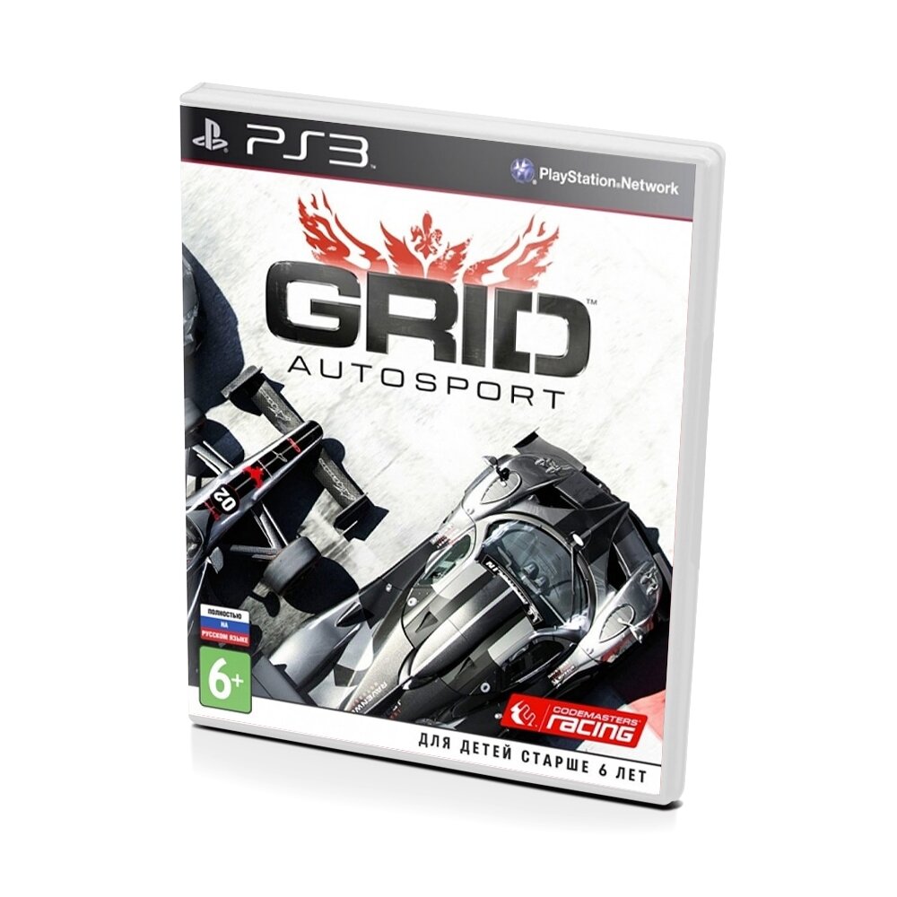 GRID Autosport (PS3, рус, незнач. царап, устанавливается на 100%)