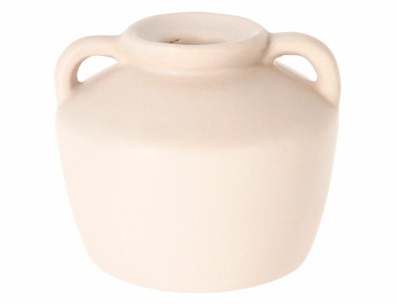 Подсвечник, керамика, кремовый, 8 см, Koopman International