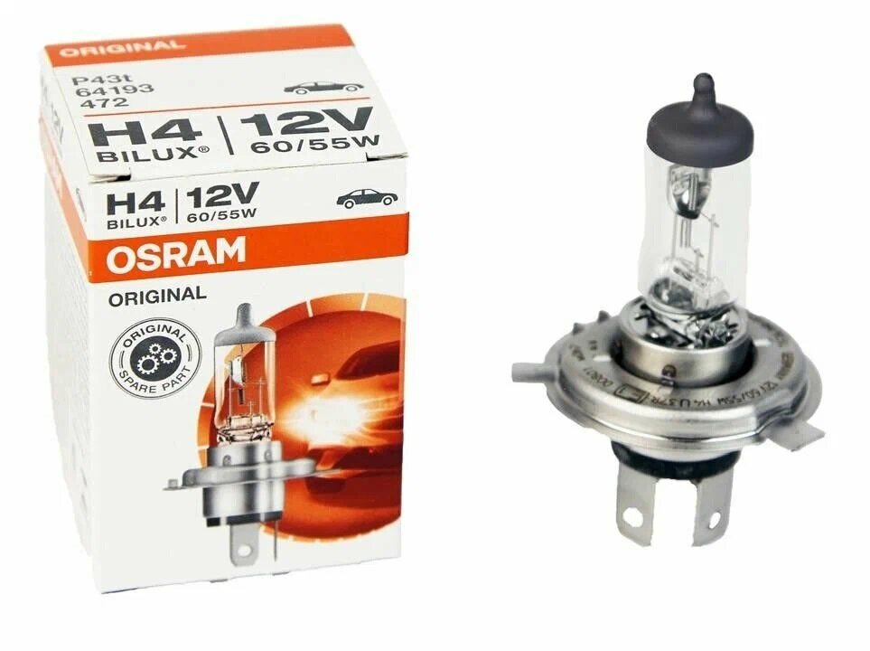 Лампа H4 12V 60/55W ORIGINAL OSRAM 64193