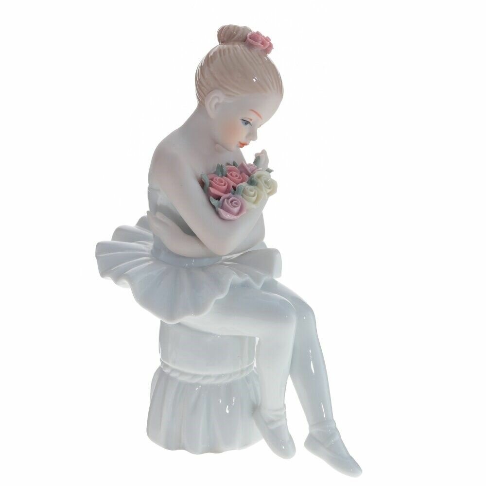 Фигурка декоративная "Балерина", L 6,5 W 10,5 H 14 см