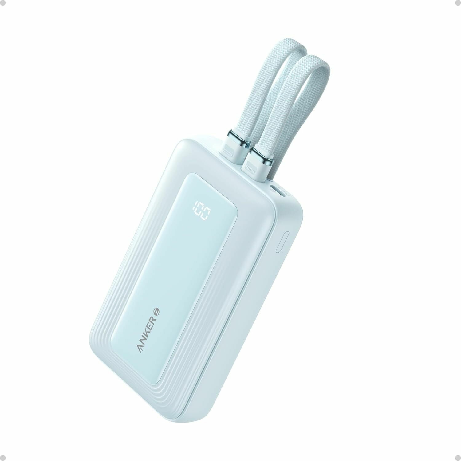 Внешний аккумулятор Anker Zolo High Speed Portable Charger 10000mAh 30W - Blue