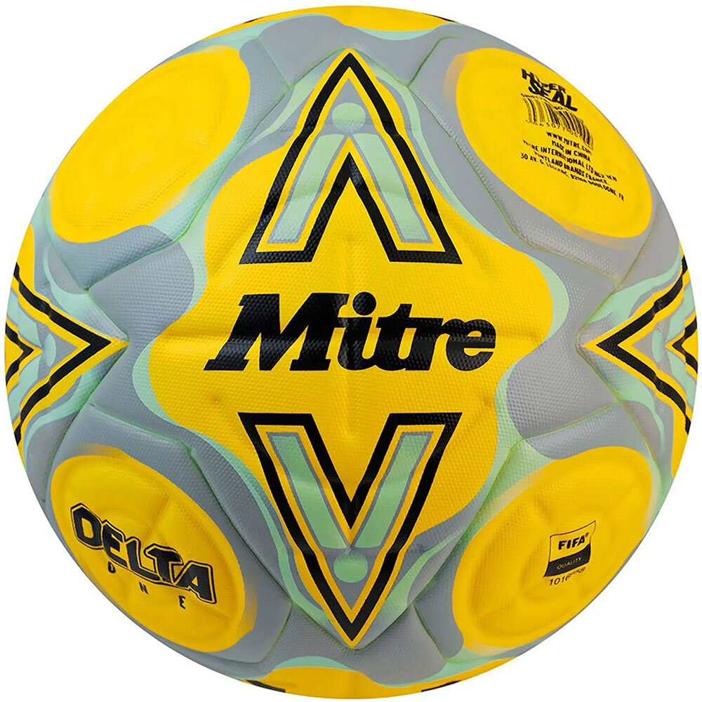 Мяч футбольный Mitre Delta One 24 5-B01787C60, размер 5, FIFA Quality