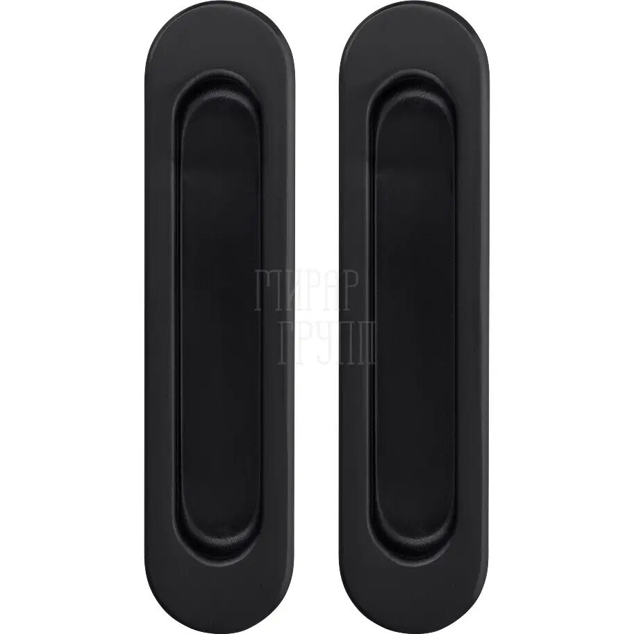 Ручка для раздвижных дверей Armadillo SH010 черный никель