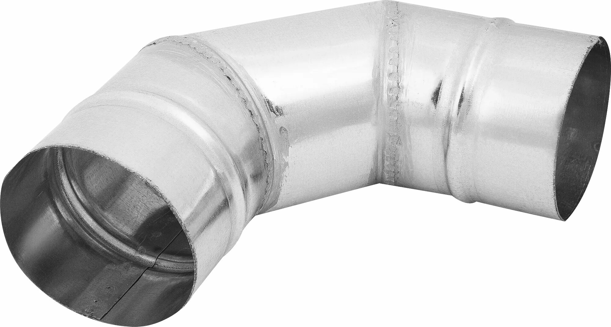 Отвод для круглых воздуховодов Ore D100 мм 90 градусов металл