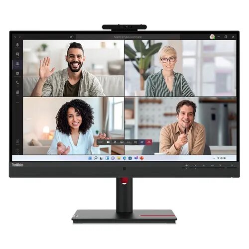 27" Монитор Lenovo ThinkVision T27hv-30, 2560x1440, IPS, 75Гц, 1хHDMI, 1хDP, черный и черный/красный [63d6uar3eu]