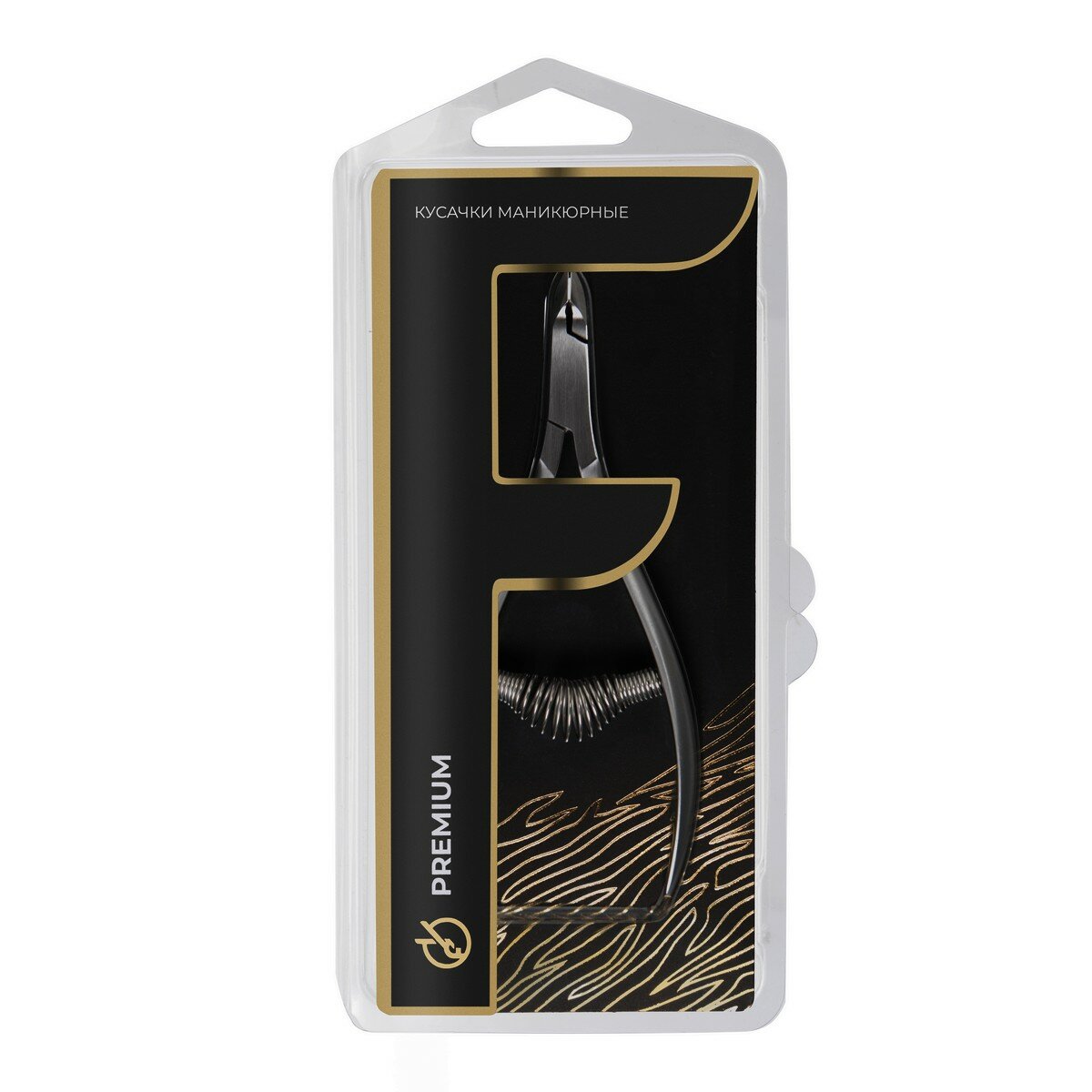 Frau Finger Кусачки маникюрные для кутикулы / Premium PN 09-6, спиральная пружина, ручная заточка, 6 мм