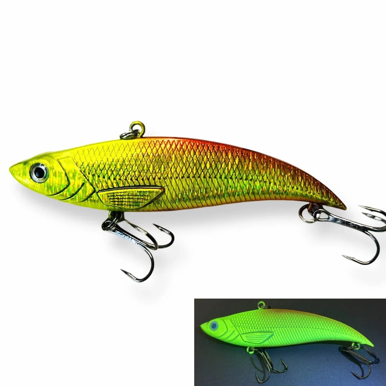 Fangbait Smith Bay Blue 90HS Vika 90S приманка для зимней рыбалки L