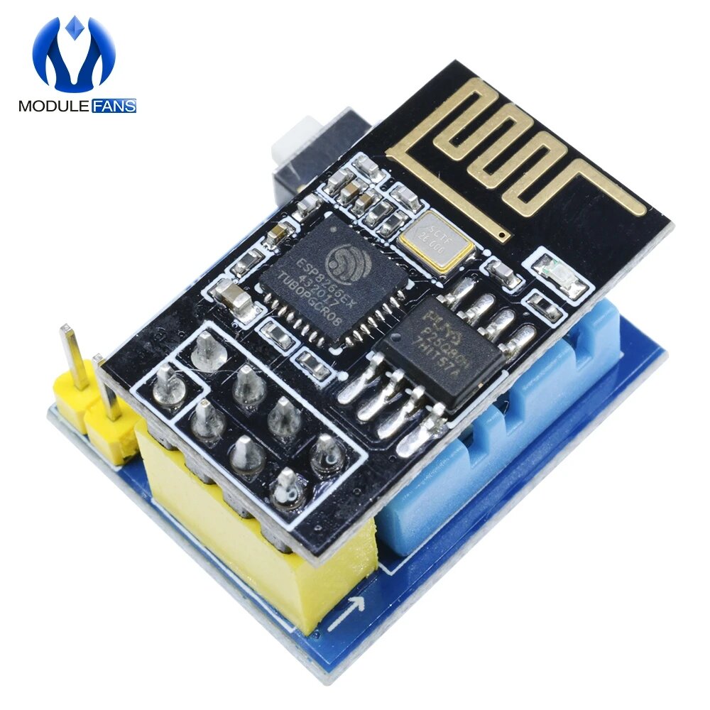 Diymore ESP8266 ESP-01/ESP-01S DHT11 Модуль датчика температуры и влажности DHT11 ESP-01S