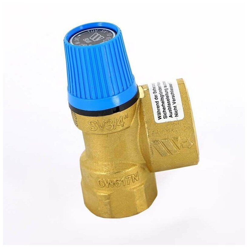 Предохранительный клапан WATTS SVW 8 бар 1/2"x3/4" (10004704)