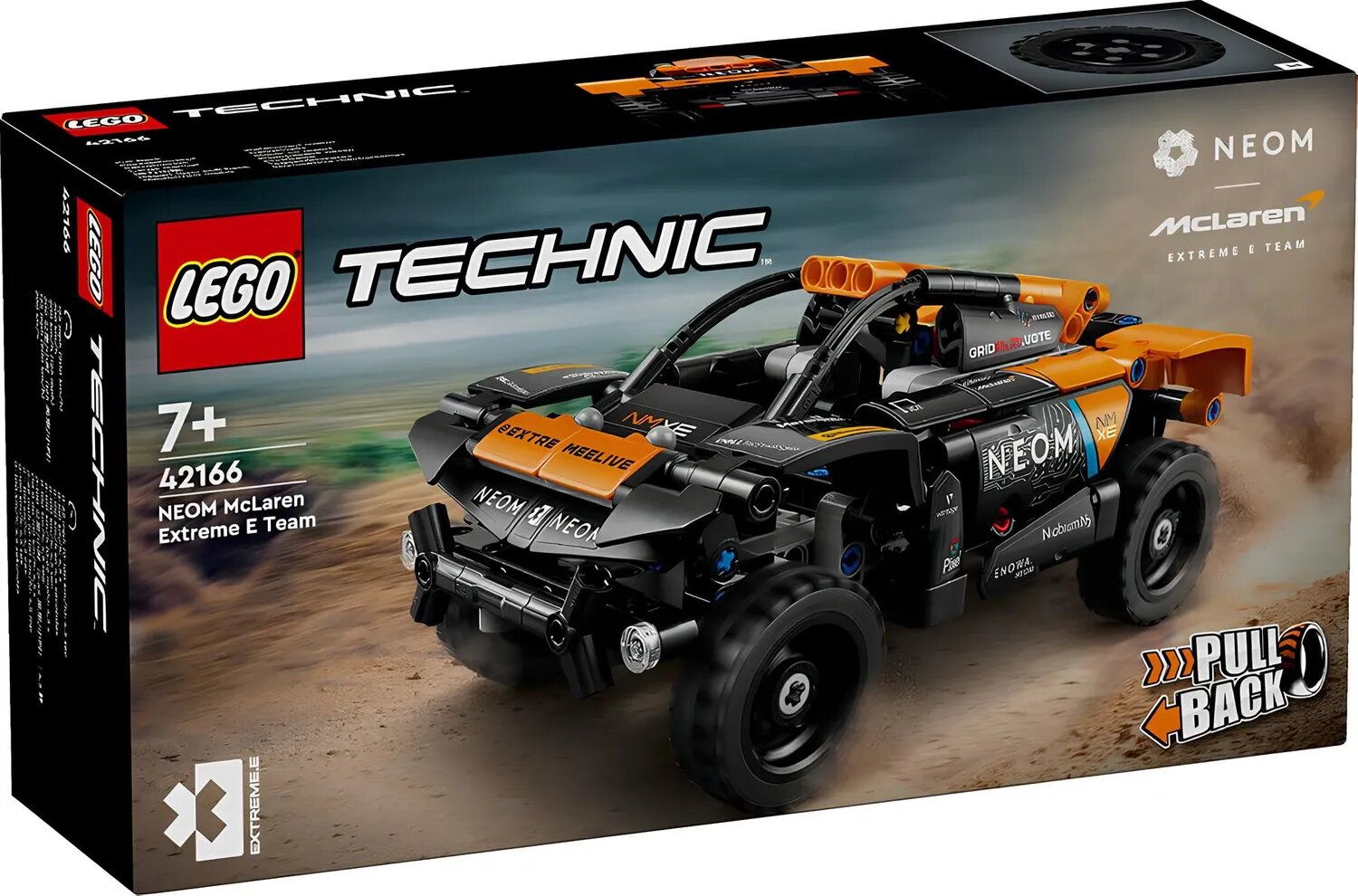 Конструктор LEGO Technic 42166 Гоночный автомобиль NEOM McLaren Extreme E