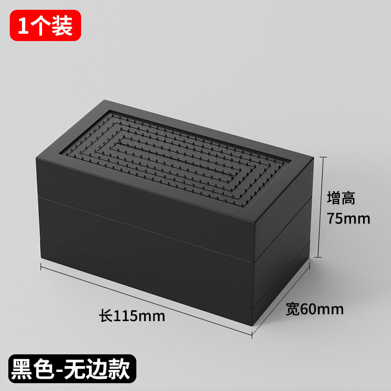 Кровать Amazon Black Furniture, с нескользящей накладкой, высота 7,5 см