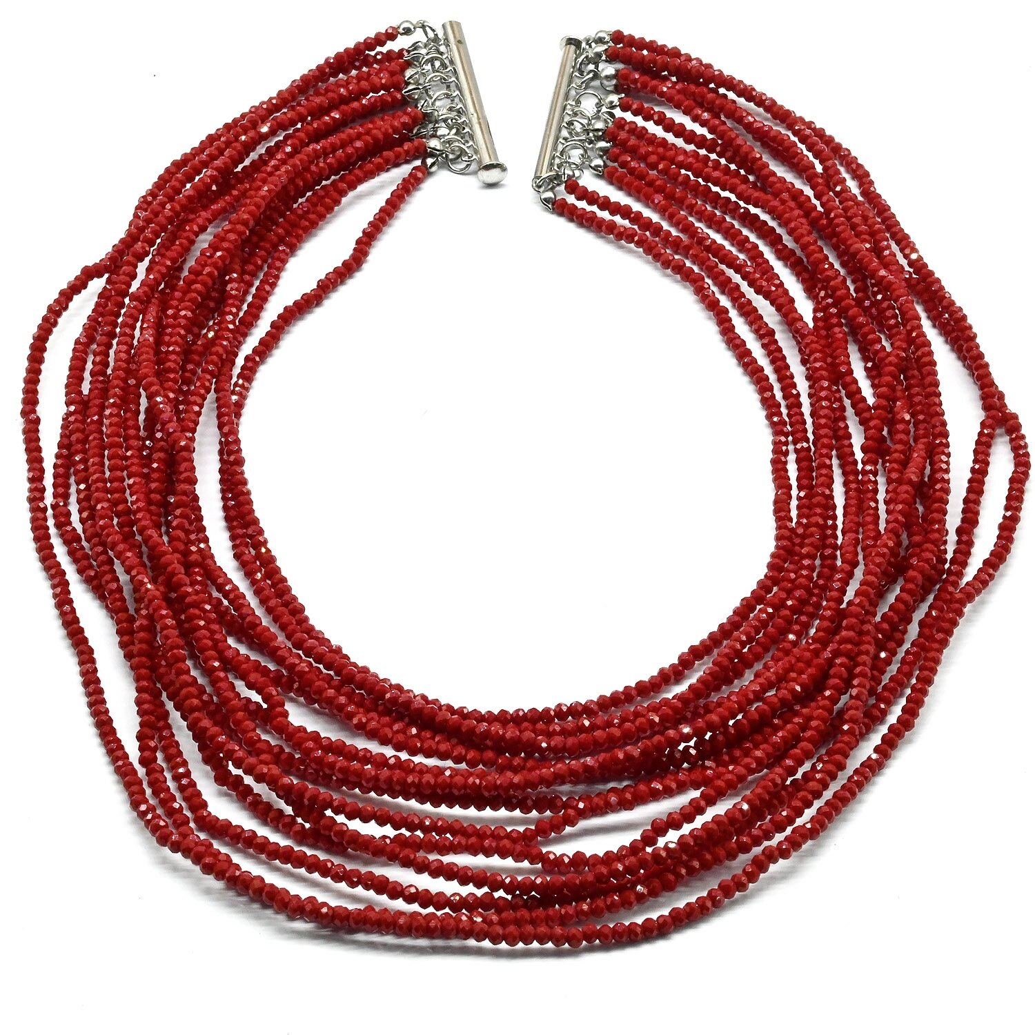 Колье, циркон