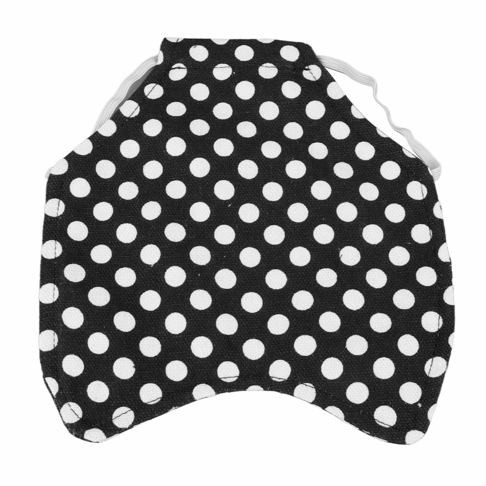 Передник для курицы, двухслойный канвас, мягкий и удобный, защитник крыла и спины для домашних птиц, черные точки