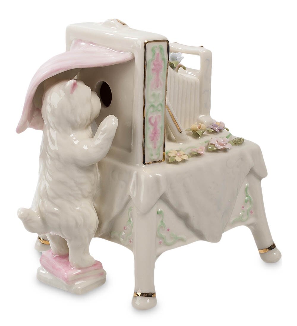 Муз. фигурка Pavone Щенок и Фотокамера CMS-15/32