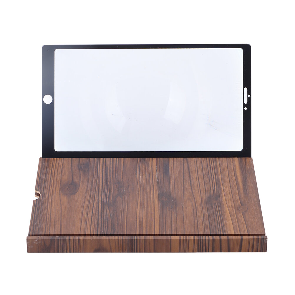 Увеличительэкрана12дюймовдлямобильноготелефона, вертикальноеигоризонтальное3DHDувеличение, подставкасувеличителем