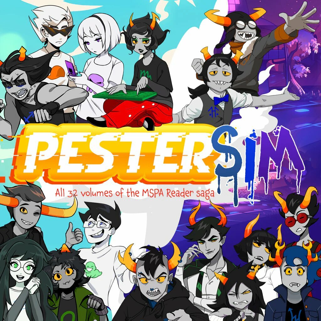 Hiveswap Friendsim Pestersim для Sony PlayStation | PS4 и PS5 | Игра навсегда | Быстрая доставка (Турция)