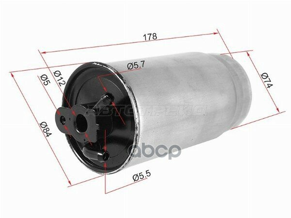 Фильтр топливный BMW 3' E46 330d M57/5' E39 520d/X5 E53 3.0d Sat арт. ST-13327787825