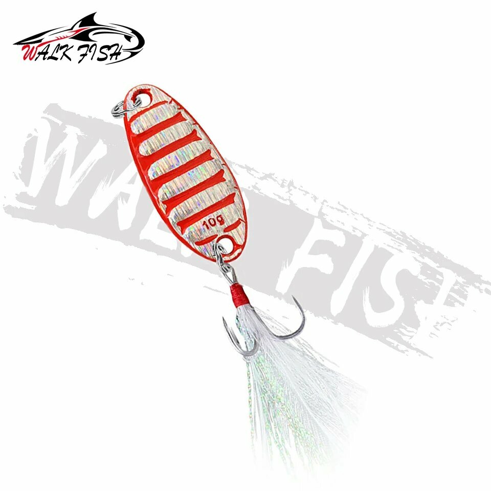 WALK FISH ложка-приманка, Белый, 1.5g, E 5