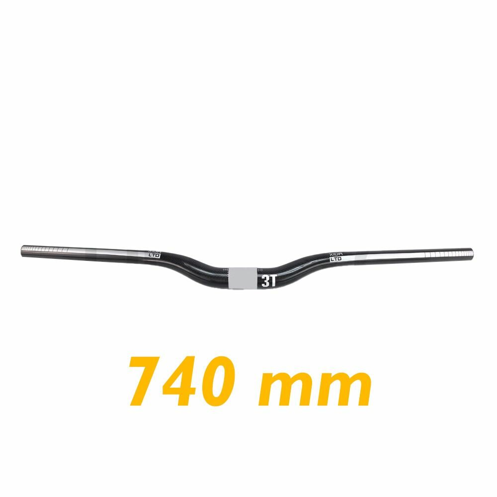 3T руль MTB Высококачественный знаменитый карбоновый , плоский или подъемный, 31,8x700 720 740 мм