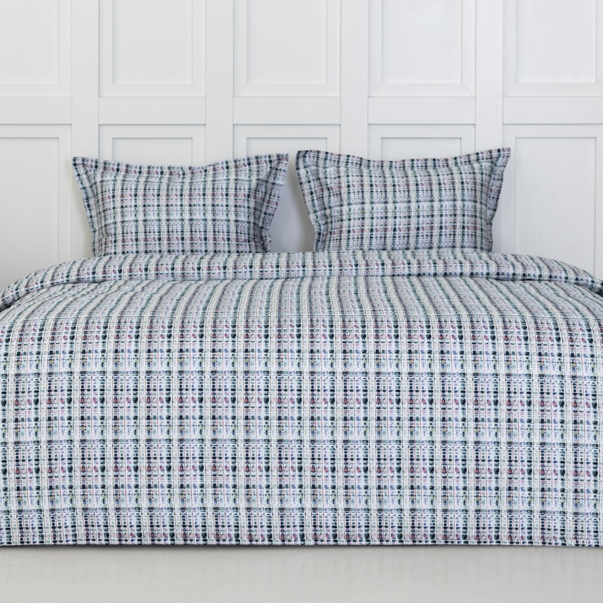 Постельное белье люкс-сатин, 205тс, «калиста», размер 1.5 спальный (145x210см)