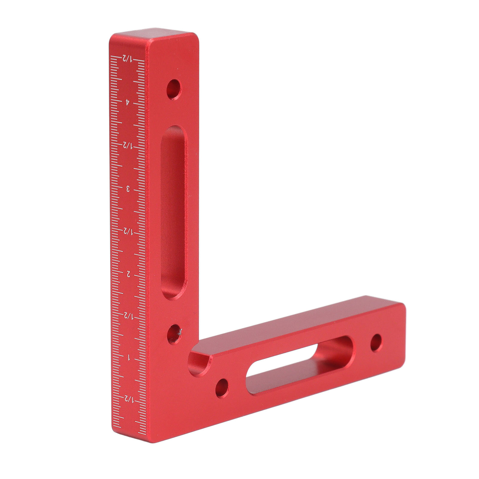 Угловой зажим L-образной формы из алюминиевого сплава с углом 90 градусов, 120 мм, для деревообработки.