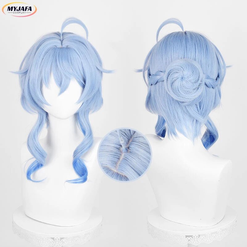 Парик косплея Ganyu, цвет Ganyu Wig