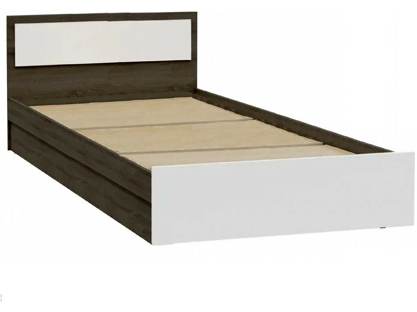 Мартина Кровать 90 (Венге / Белый)