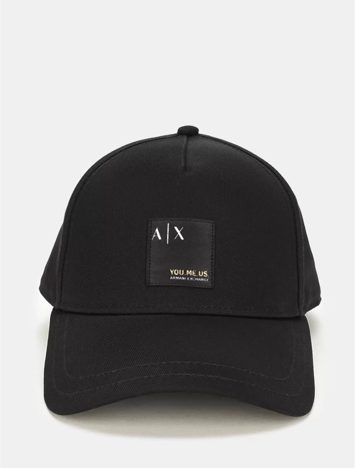 Бейсболка  Armani Exchange, цвет чёрный для мужчин и женщин