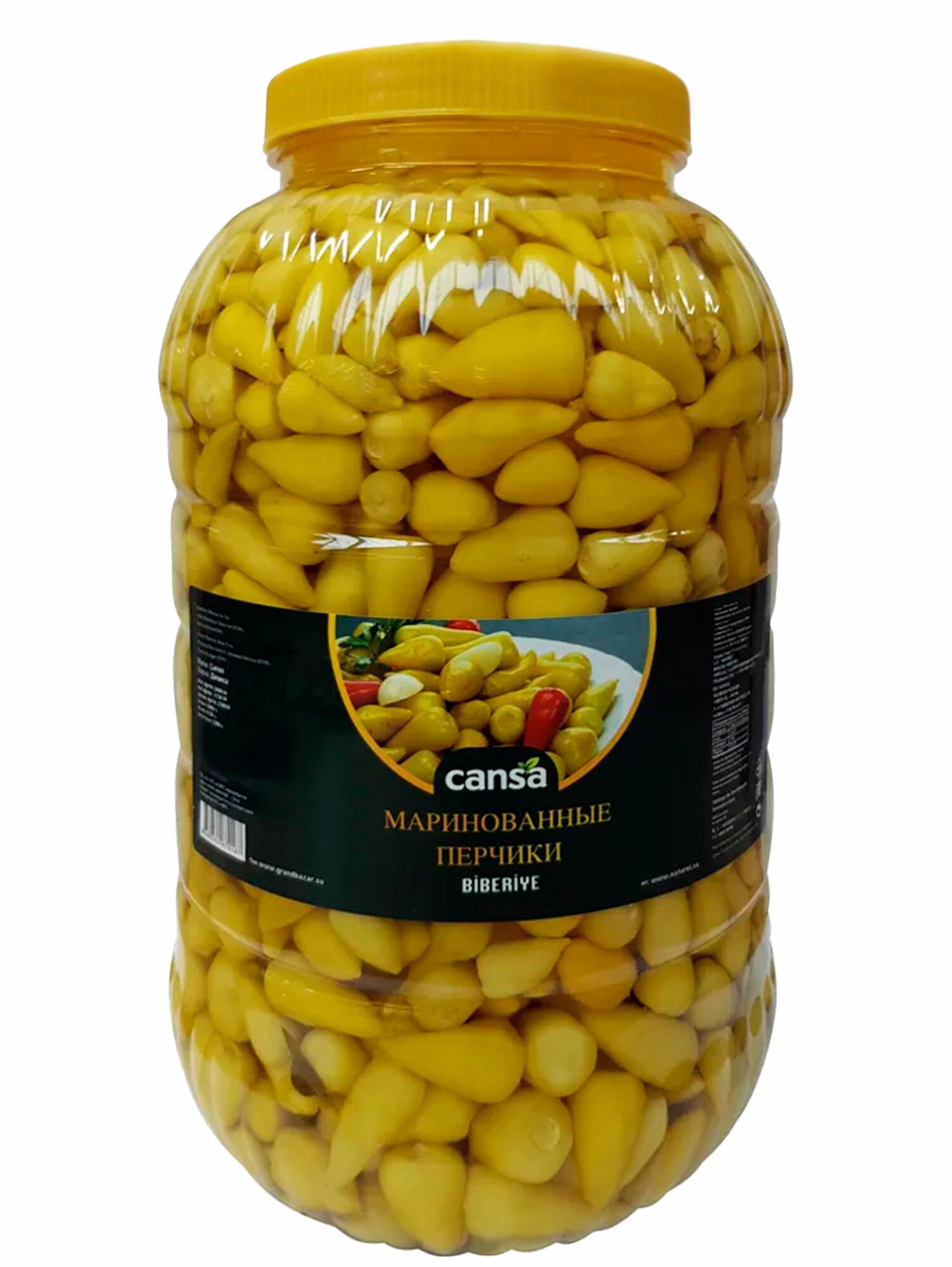 Турецкие мини-перчики острые маринованные (Чин Бибер), "Cansa", Cin biber, 5000гр.