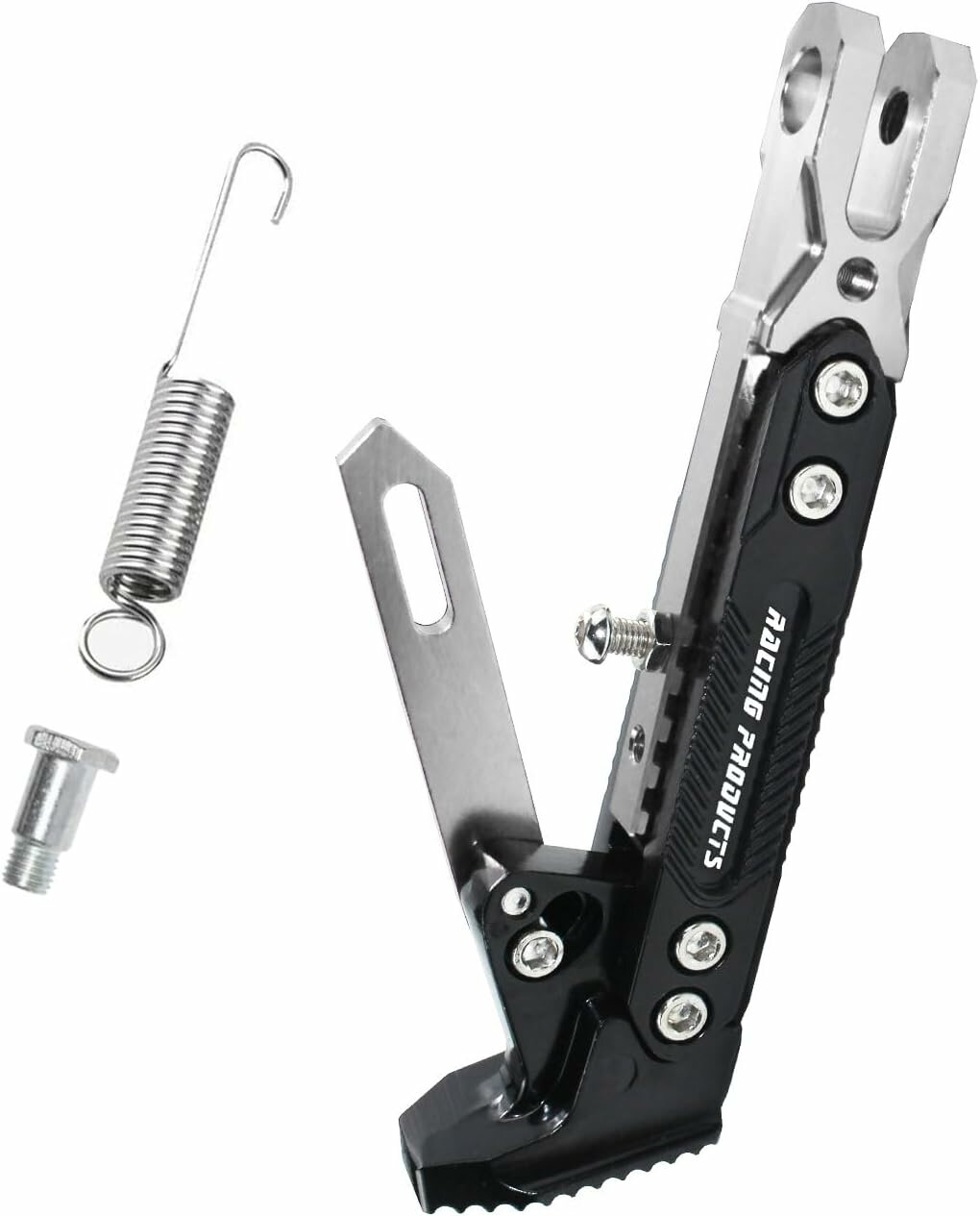 Подставка для мотоцикла Регулируемые нескользящие боковые подножки для парковки