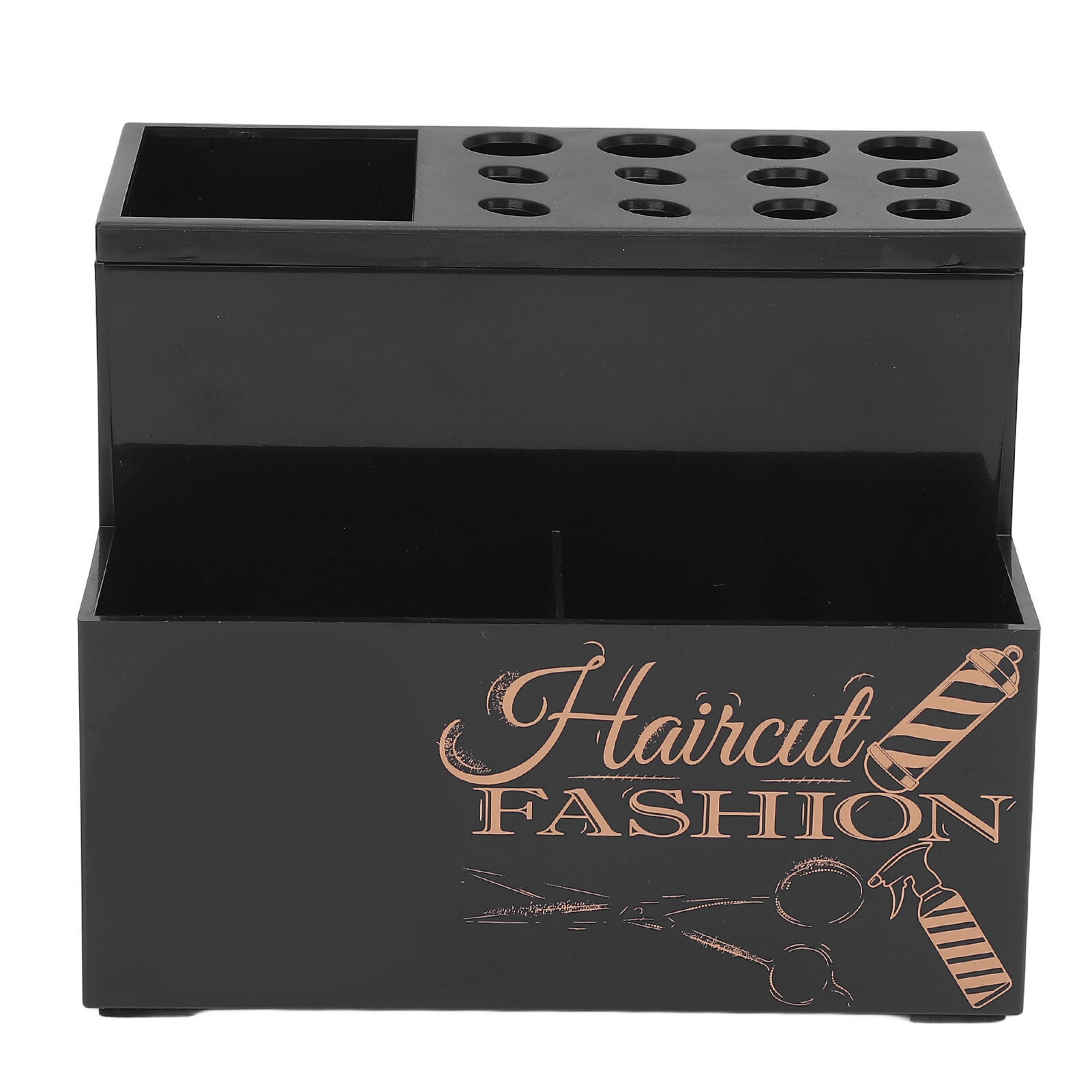 Держатель для парикмахерских ножниц, салонный держатель для ножниц, стойка для бритья, органайзер, косметический ящик для хранения для парикмахерской, парикмахерской