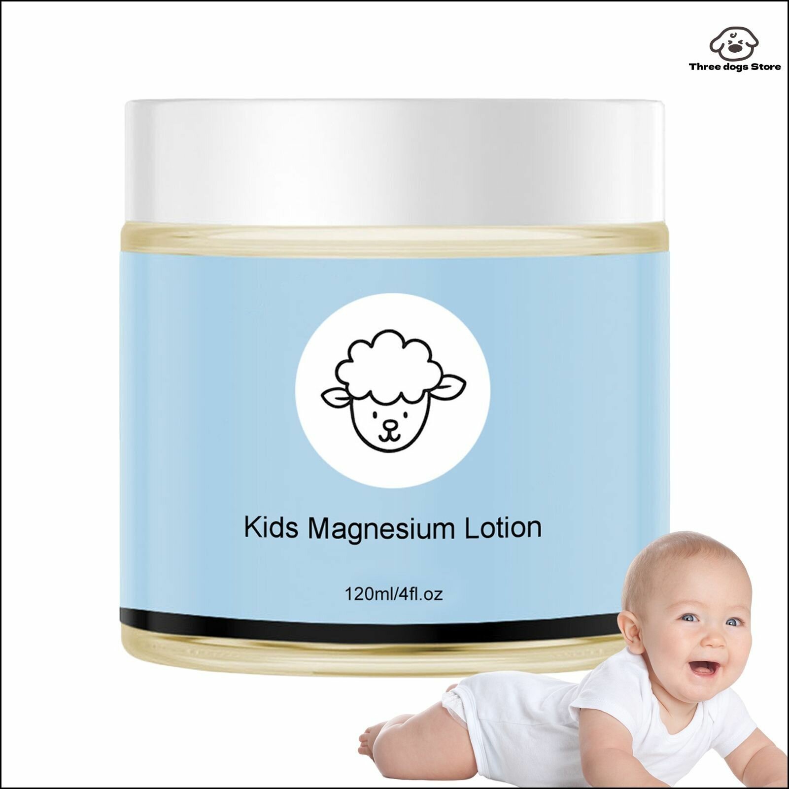 Эксклюзивный лосьон с магнием для детей