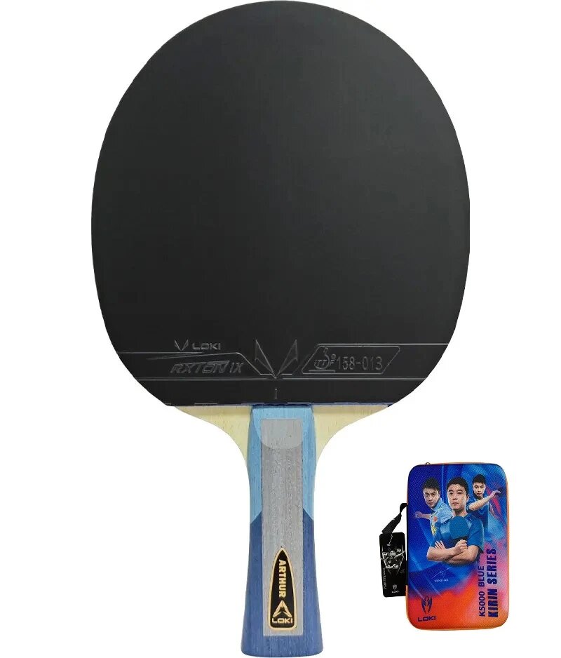 Ракетка для настольного тенниса LOKI ALL STAR карбоновая, Set Meal C