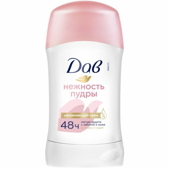 Антиперспирант-карандаш Дав (dove) DOVE Нежность пудры, 40 мл