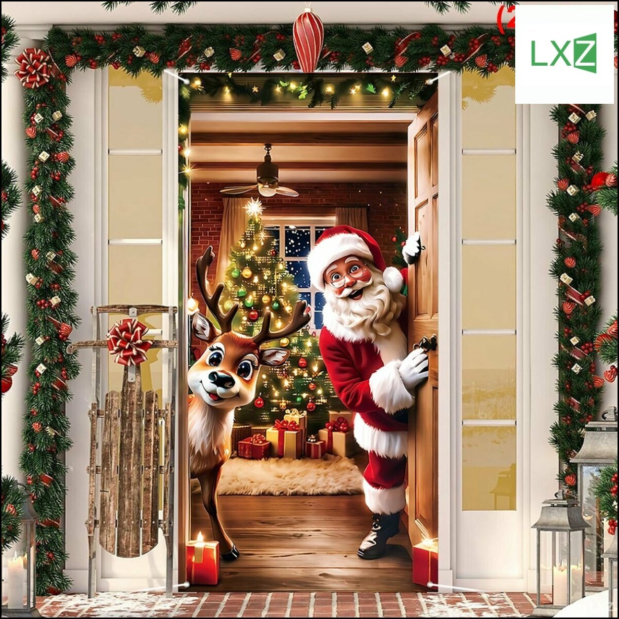 Баннер "Эксклюзивный", для вечеринки, с возможностью дополнения гирляндой