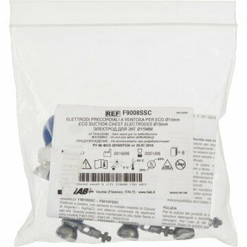 Электроды для ЭКГ многораз. D 15 грудные детские комплект 6штFiabF9009SSC, 603471