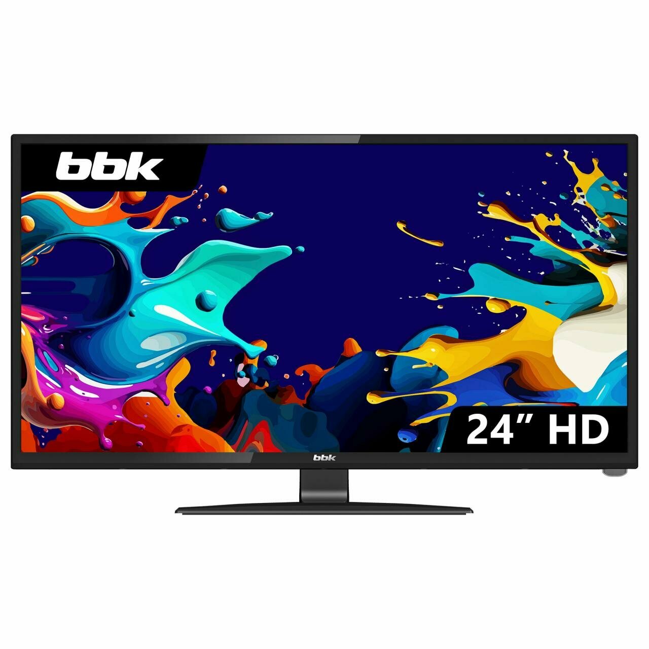 LED-телевизор BBK 24LEM-1080/T2C, диагональ 24", 1366x768, 60 Гц, черный