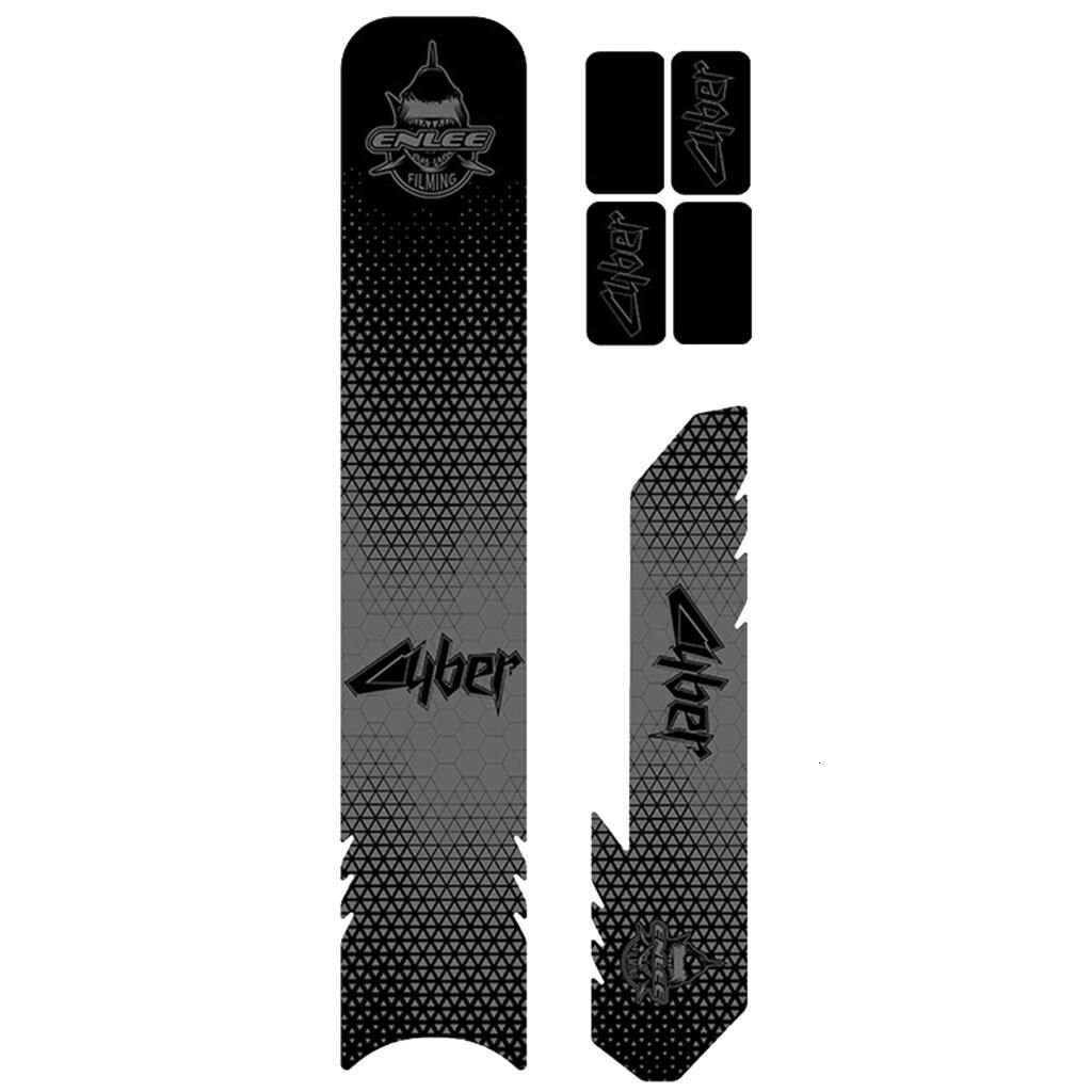 Наклейки на раму велосипеда, защитная пленка, - Стиль Ромб