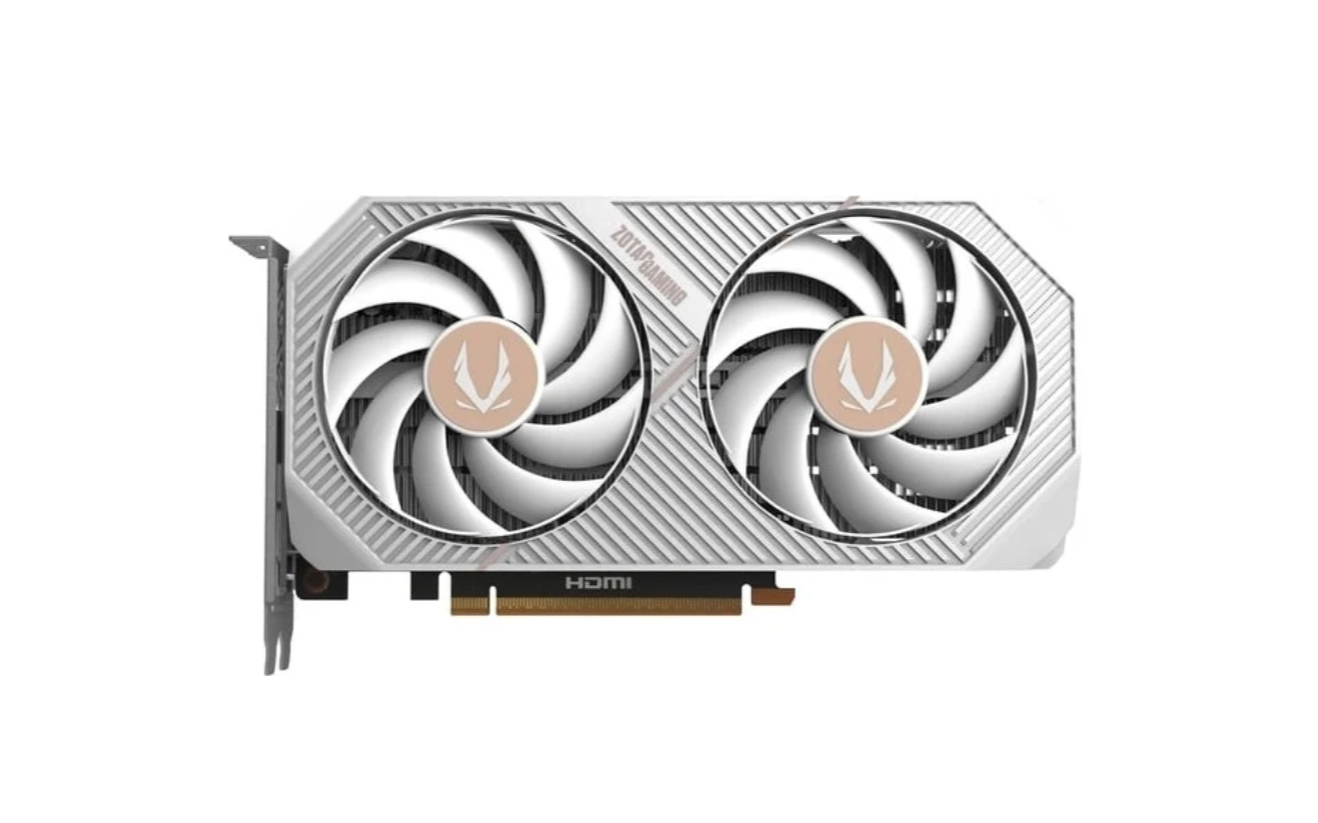 Видеокарта ZOTAC Gaming GeForce RTX 5050 Twin Edge OC White Edition ZT-B50500Q-10M