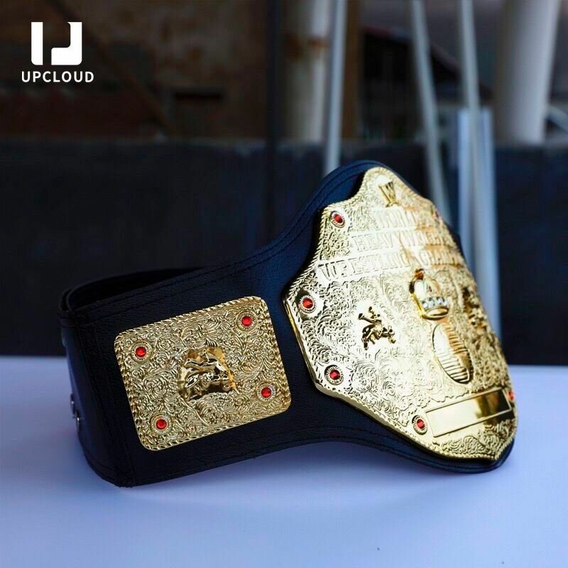 Модель чемпионского пояса WWE /Золотой пояс / Ручная работа в стиле 1:1/Пригодный для носки