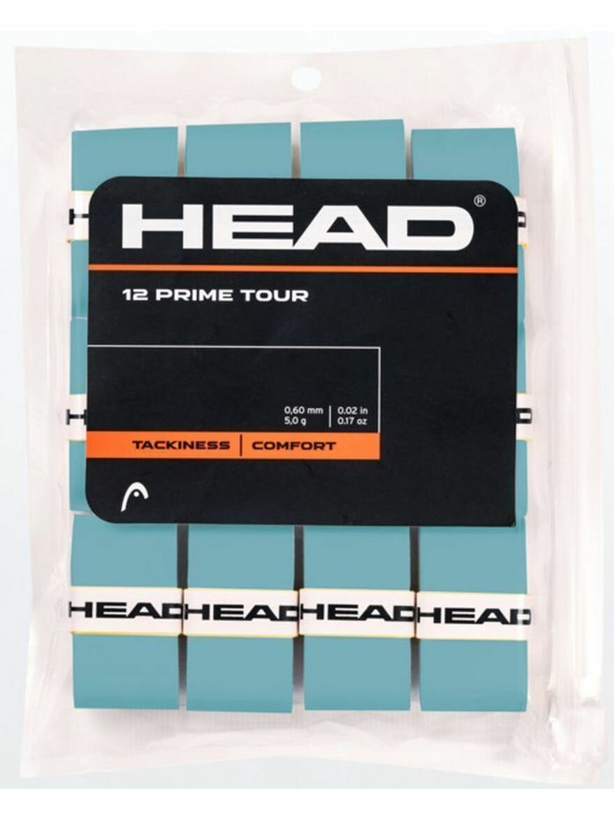 Намотки для ракетки Head Prime Tour 12 pcs Pack (Overgrip) 100% полиэстер 285631-BL