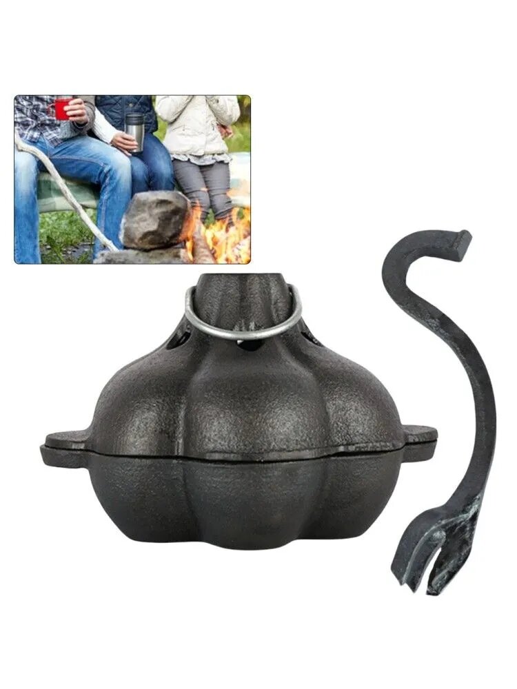 Чугунный гриль-горшок
