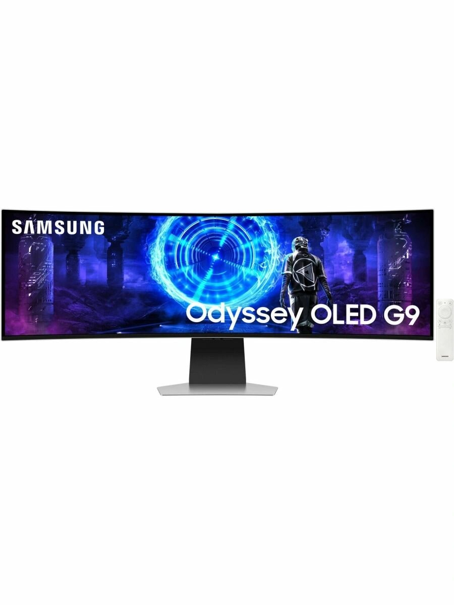 49" Монитор Samsung S49DG952SMXUE серебристый DQ OLED