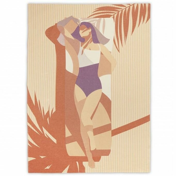 Полотенце пляжное Leitner Leinen Beach Blanket Sunbather LL304