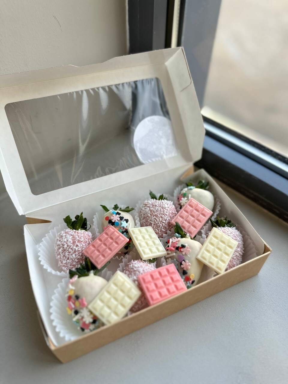 Подарочный Мини-Набор «Сладкая вата» для Любимой, букет вкусов от Sweet Berry