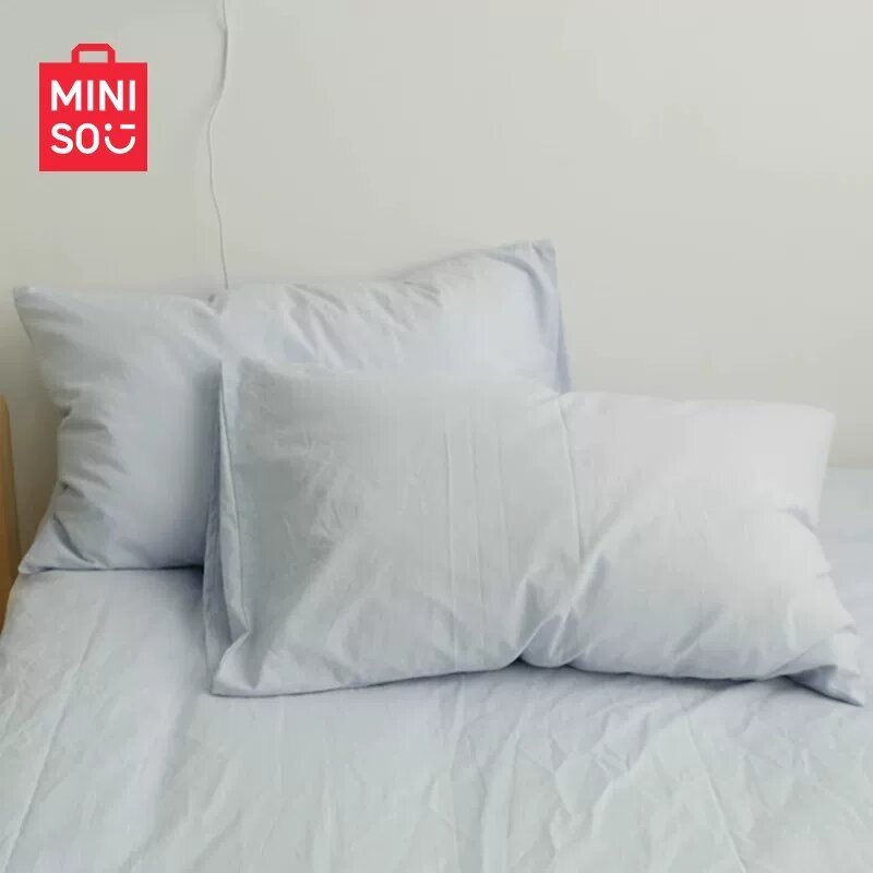 Наволочка Miniso премиум-класса, наволочка из чистого хлопка 48x74 см, в индивидуальной или парной упаковке, защитный
