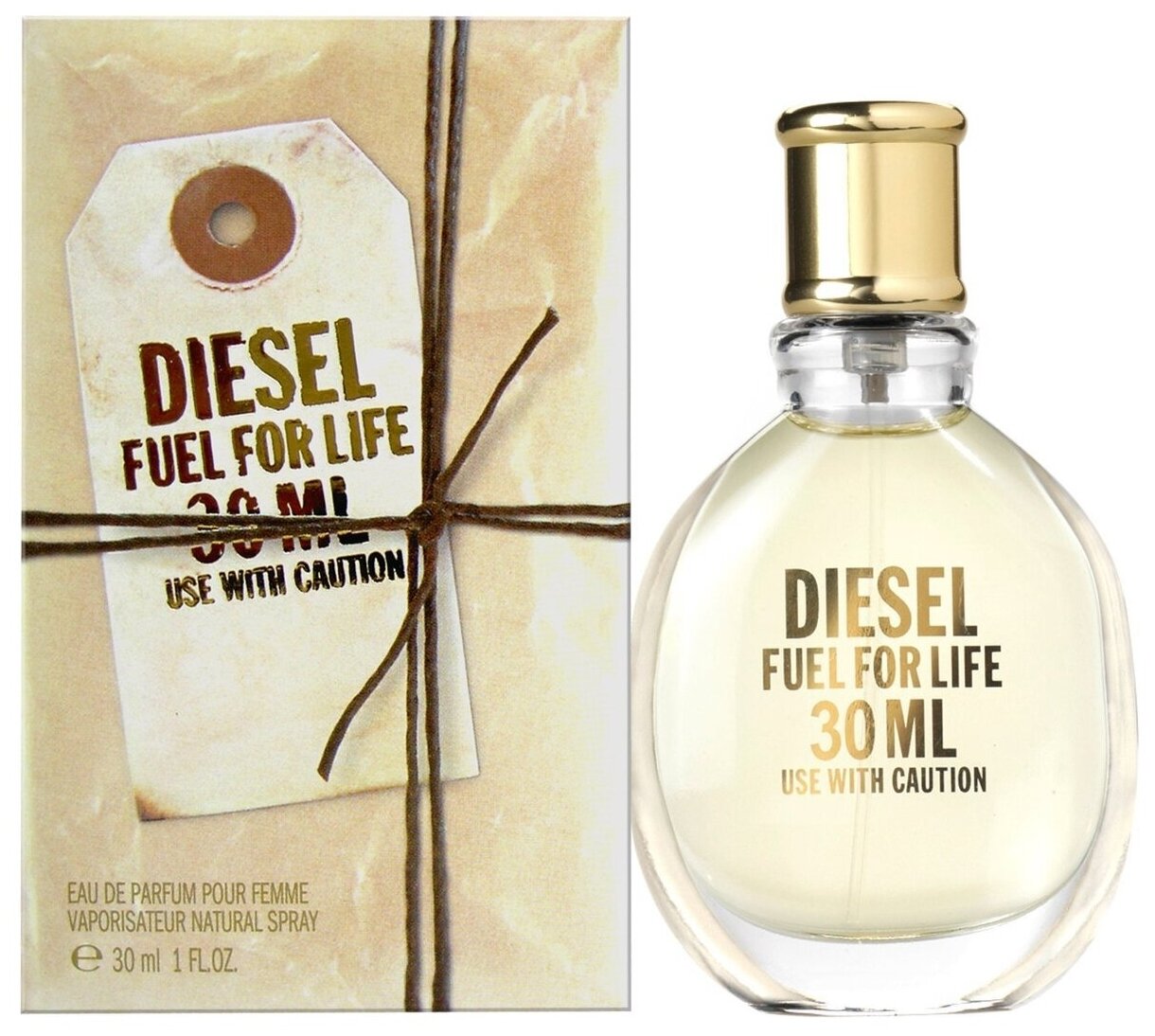 Diesel, Fuel For Life Women, 30 мл, парфюмерная вода женская